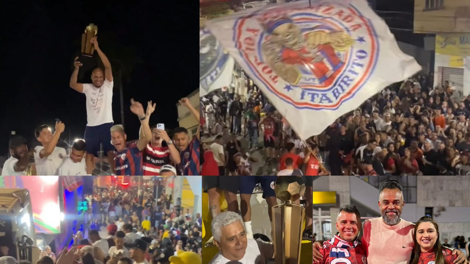 Itabirito FC comemora título e acesso ao Módulo I do Campeonato Mineiro ...