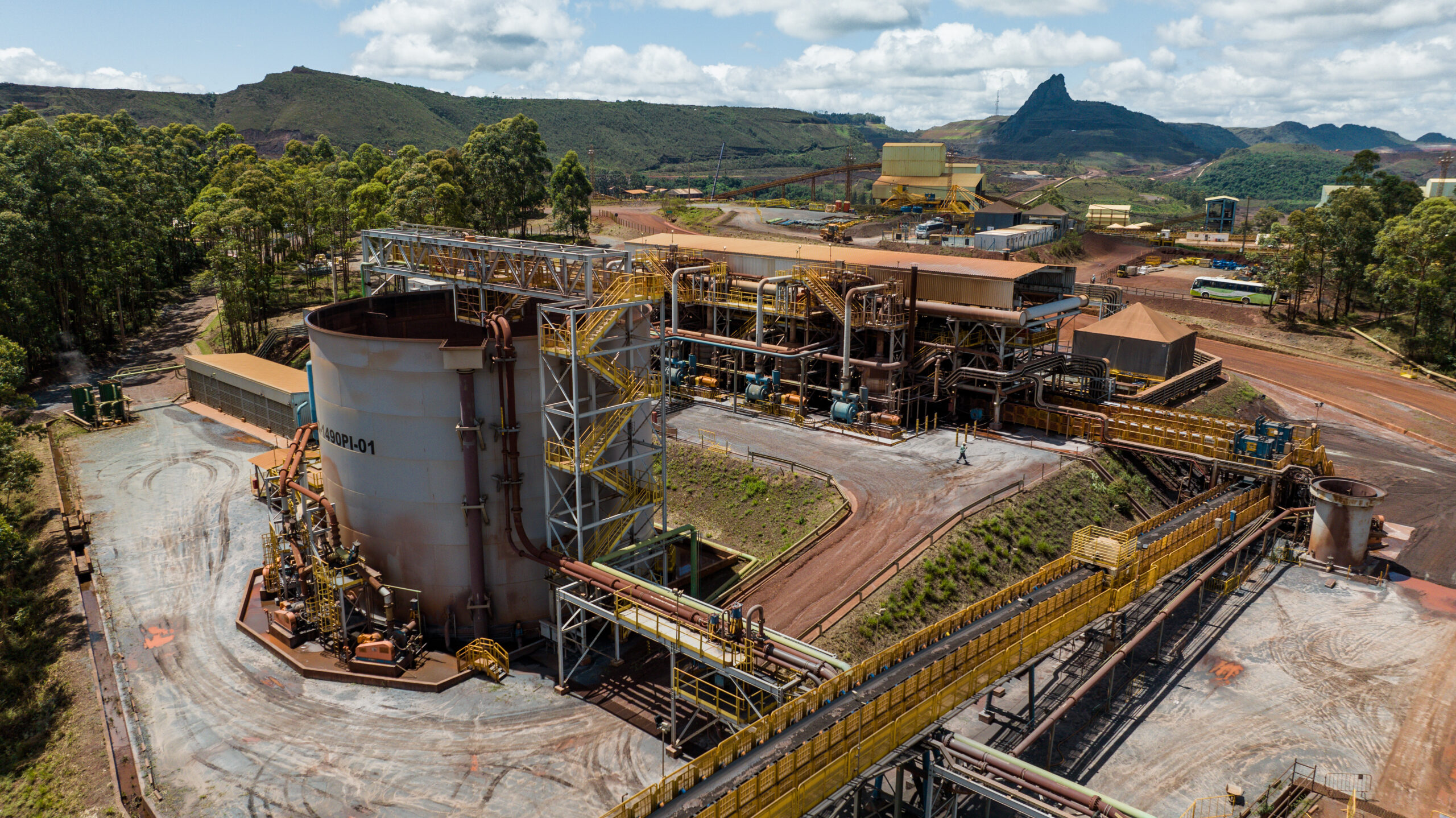 Cerca de 80% da produção de minério de ferro da Vale no Brasil não ...