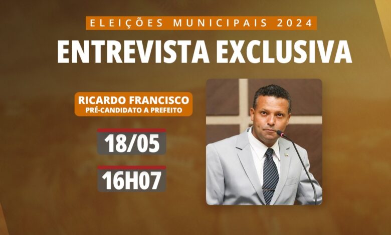 Itabirito: entrevista com o pré-candidato a prefeito Ricardo Francisco ...